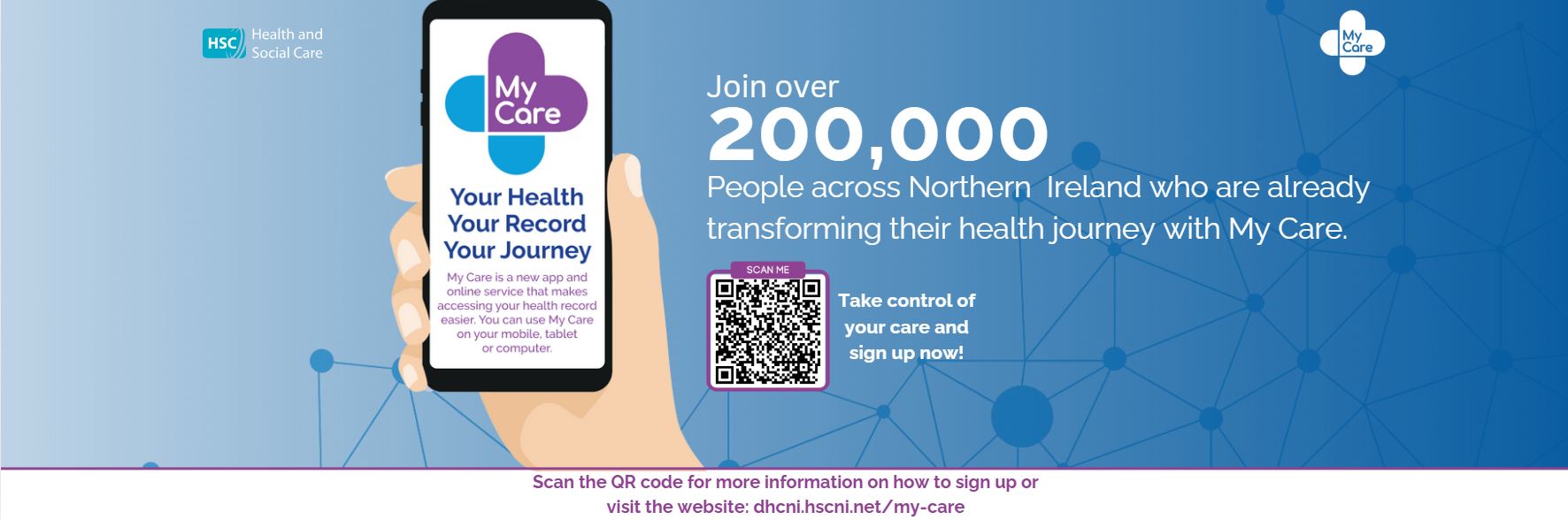My Care reaches 200,000 sign ups in Northern Ireland – DHCNI